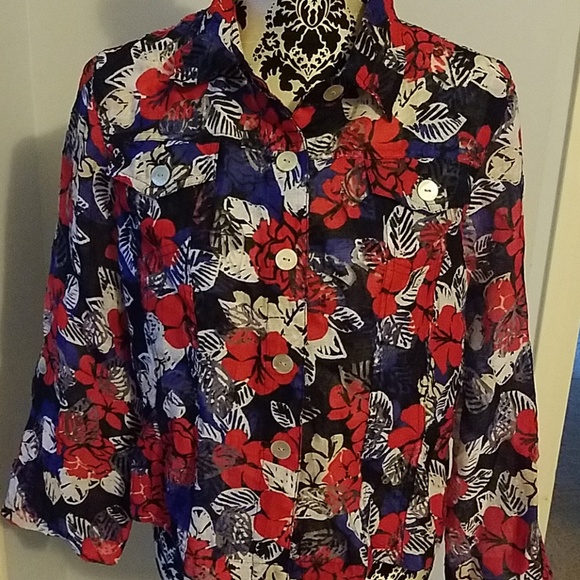 Ruby Rd. | Tops | Ruby Rd Floral Long Sleeve | Poshmark